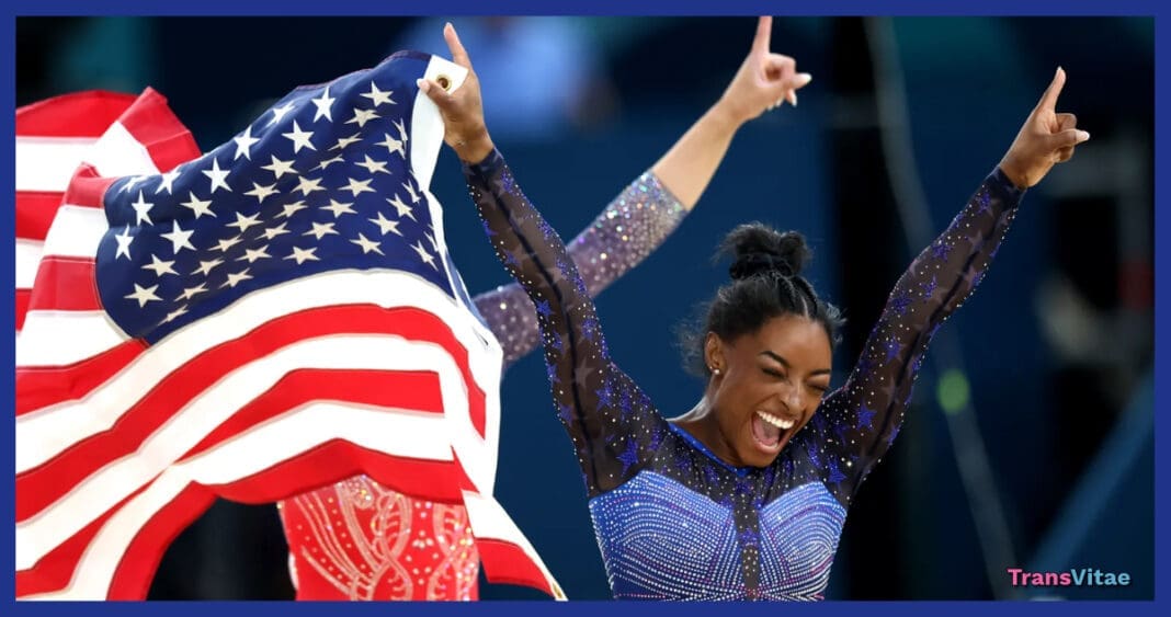 Simone Biles Challenges Riley Gaines: “Stop Bullying Trans Kids”